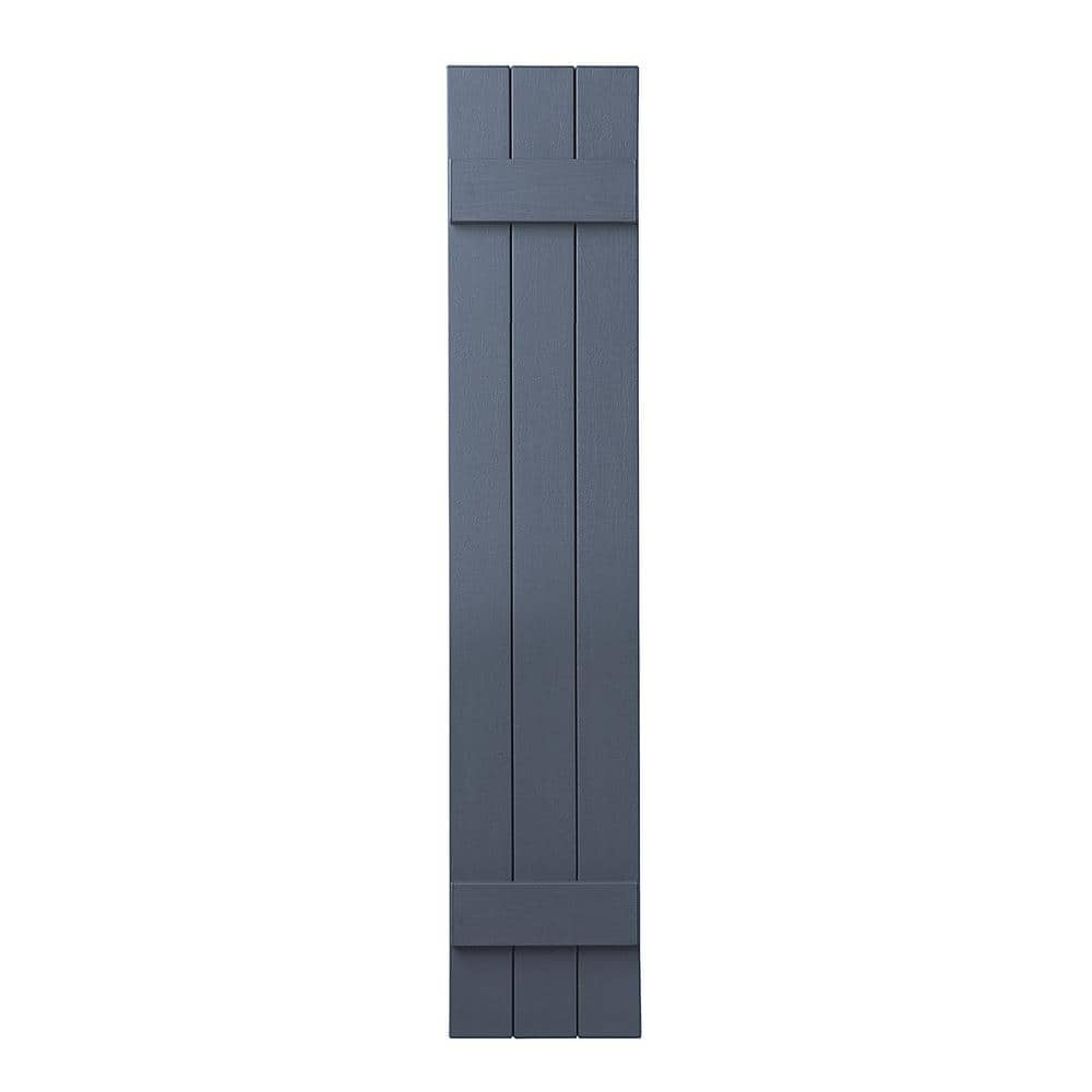 Ply Gem 11 in. x 51 in. Polypropylene Plastic 3-Board Closed Board and ...