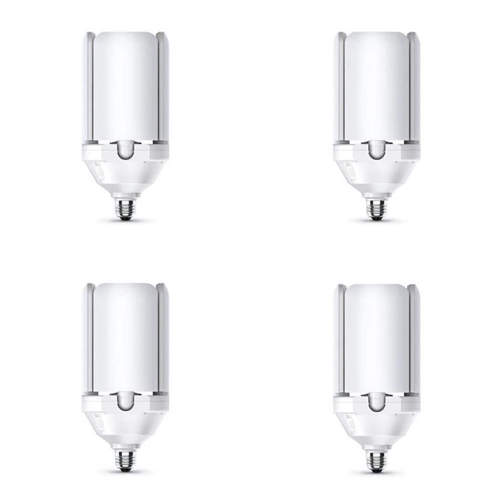 Feit Electric 400-Watt Equivalent Indoor Garage 4-Panel Foldable LED ...