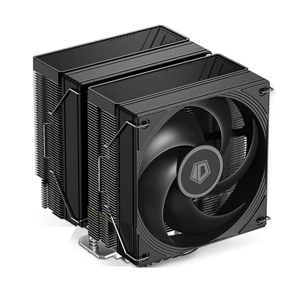 Lukyamzn Dual-Tower Air CPU Cooler Blackout Design 6 Heatpipes Dual ...