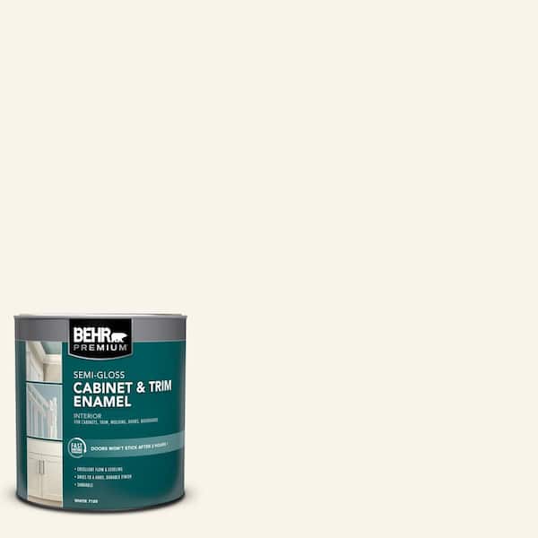 BEHR PREMIUM 1 qt. Designer Collection #DC-005 Natural White Semi-Gloss ... BEHR PREMIUM 1 qt. Designer Collection #DC-005 Natural White Semi-Gloss ...
