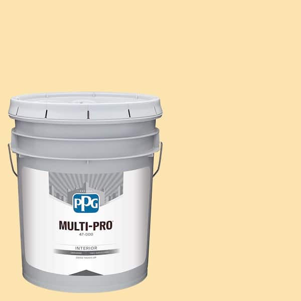 MULTI-PRO 5 gal. PPG1206-4 Sawdust Eggshell Interior Paint PPG1206-4MP ...