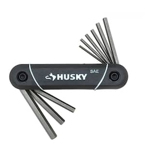Husky SAE/Metric Long Arm Hex Key Set (26-Piece) HLAHKSM26PC - The Home ...