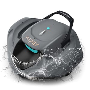AIPER Scuba 800 Cordless Robotic Pool Vacuum for Flat Above-Ground ...