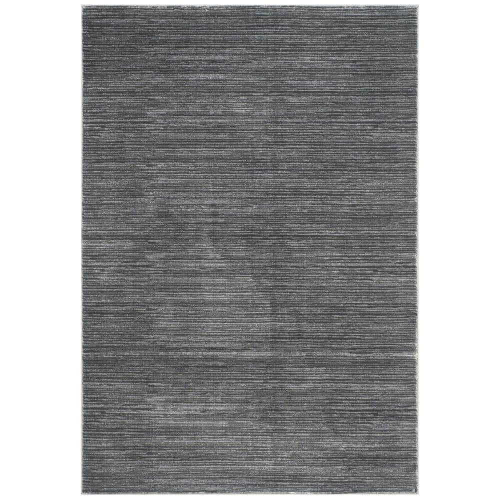 SAFAVIEH Vision Gray 5 ft. x 8 ft. Solid Area Rug VSN606D-5 - The Home ...