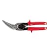 Milwaukee 11 in. Long Left-Cut Offset Snips 48-22-4538 - The Home Depot