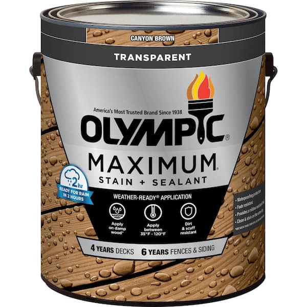 Olympic Stain Canyon Brown