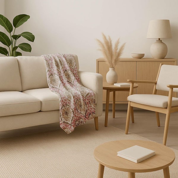 Addison Rugs Premium Machine Washable ASB811 Chocolate 50 in. x 70 in ...