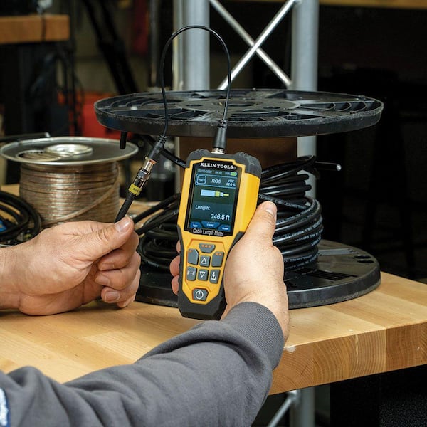 Klein Tools TDR Cable Length Meter 501-915 - The Home Depot