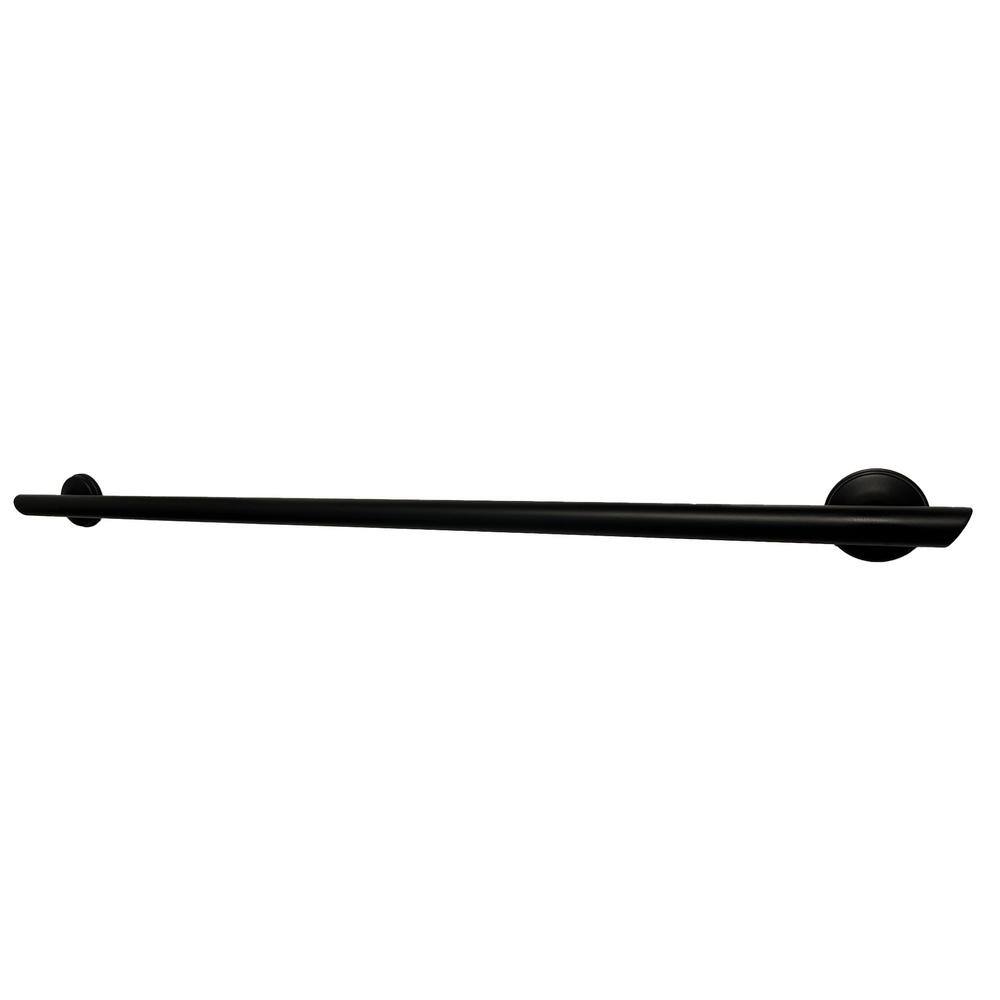 Grabcessories 36 in. x 1.25 in. ConceaLED Screw Straight Decorative ADA ...