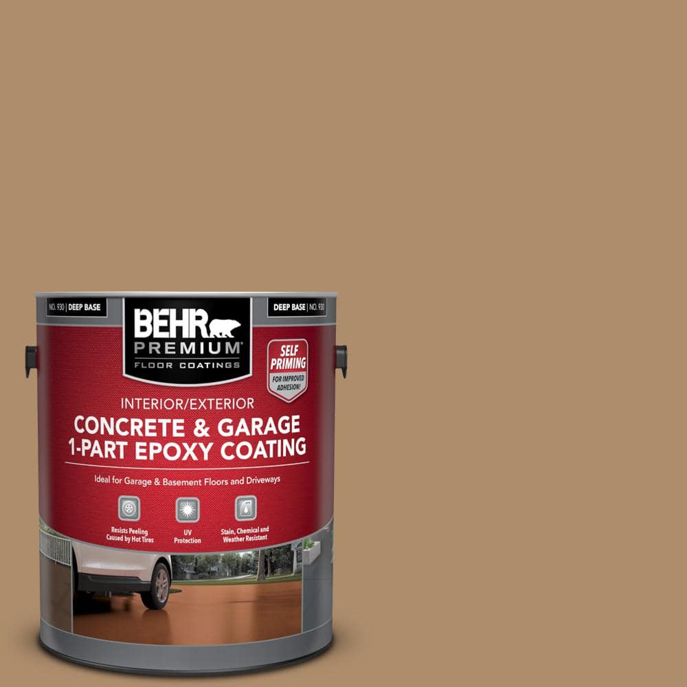 BEHR PREMIUM 1 gal. #N270-5 River Road Self-Priming 1-Part Epoxy Satin ...