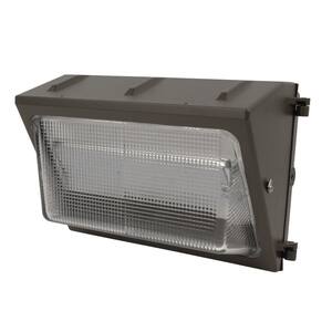 Commercial Electric 400-Watt Equivalent, Integrated LED Bronze Dusk to ...