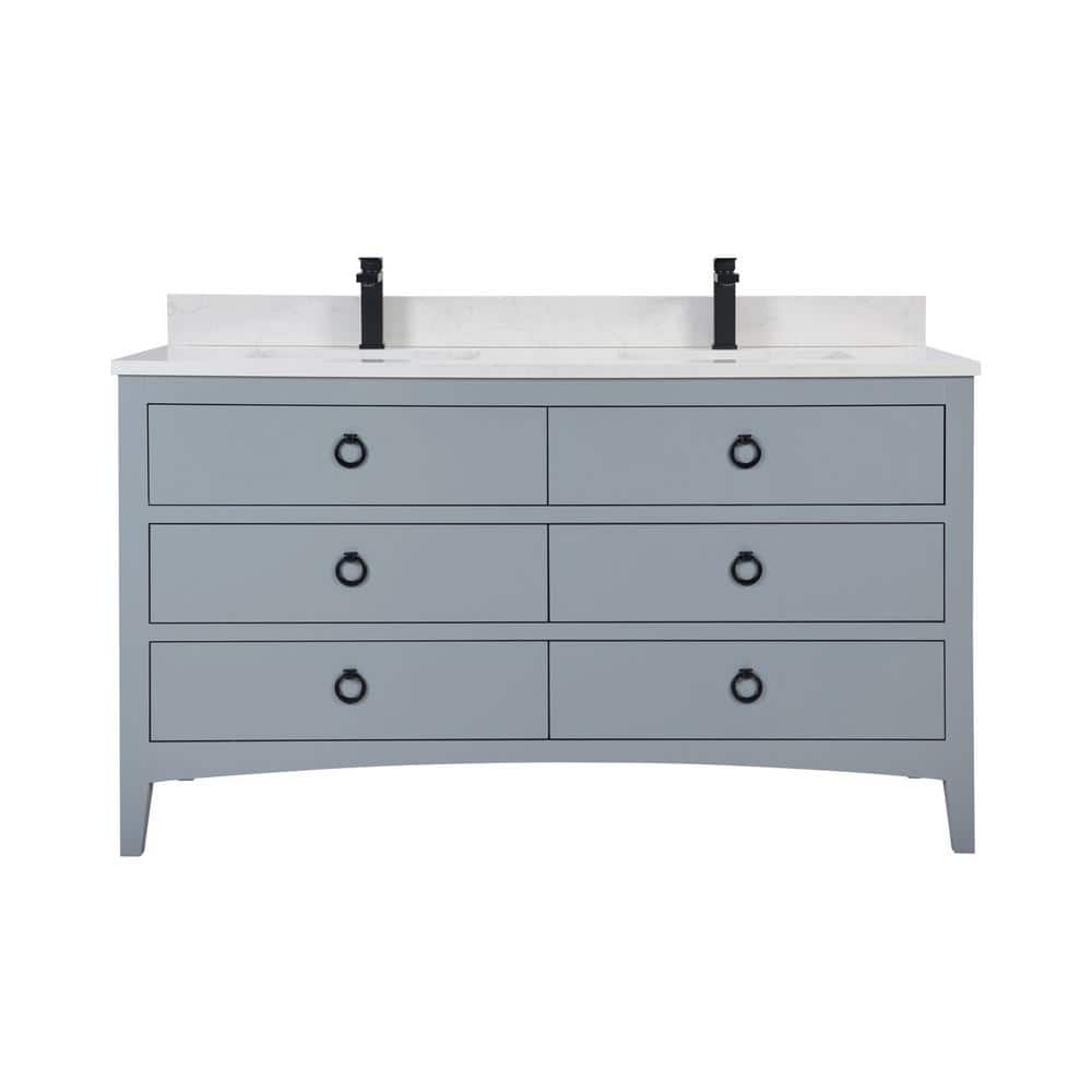 Legion Furniture French Contemporary Series 60 in. 1 Freestanding Cadet ...