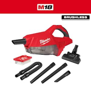 RUVIO Pro 11.1-Volt Bagless Cordless HEPA Filter Multisurface Gray ...