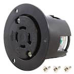 AC WORKS 20 Amp 277-Volt/480-Volt Nema L22-20R Flush Mount Locking ...