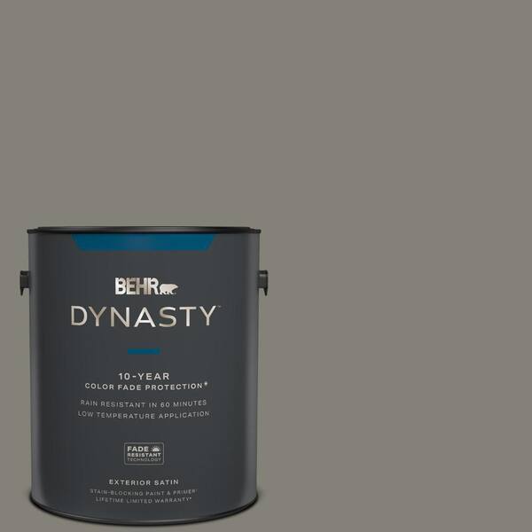 Reviews for BEHR DYNASTY 1 gal. #N360-5A Wood Ash Satin Enamel Exterior ...