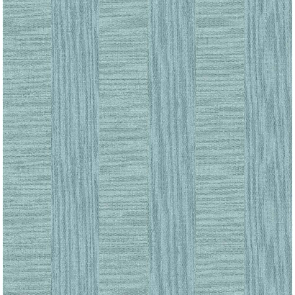 Decorline Intrepid Blue TextuRed Stripe Blue Paper Strippable Roll ...