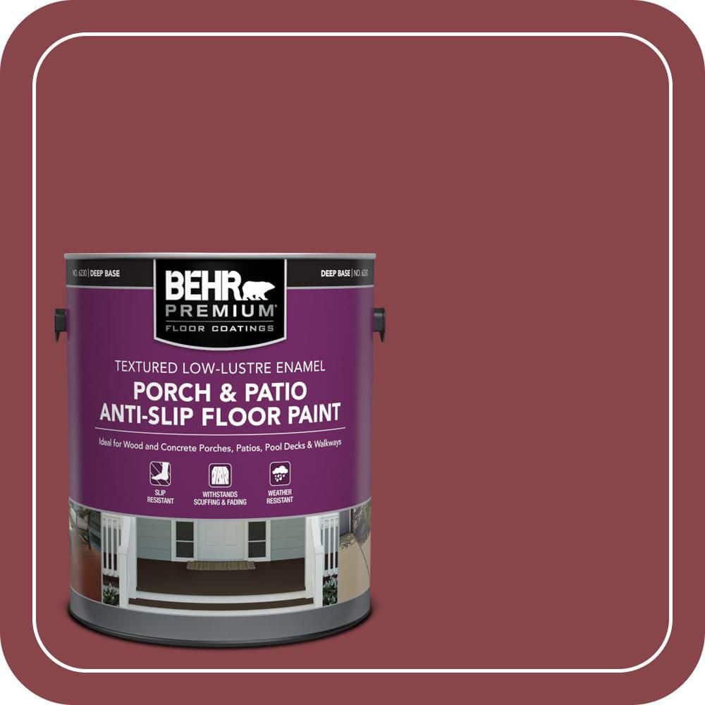 BEHR PREMIUM 1 gal. #PPU1-12 Bolero Textured Low-Lustre Enamel Interior ...