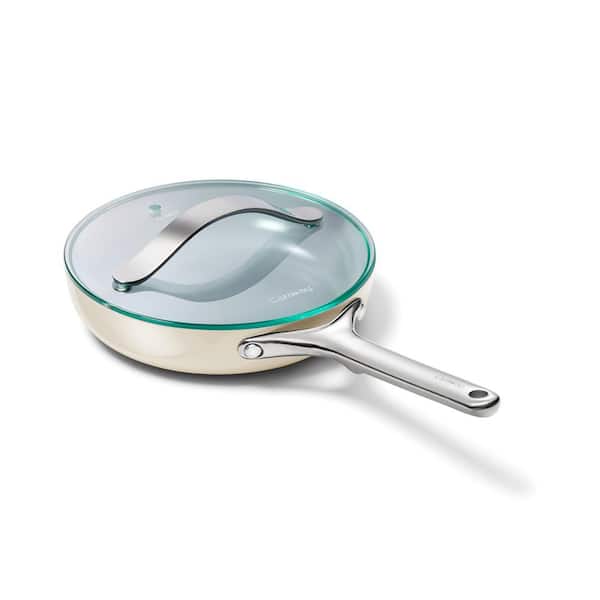 Caraway 1 Piece Ceramic Mini Fry Pan Cookware Set with Glass Lid in ...