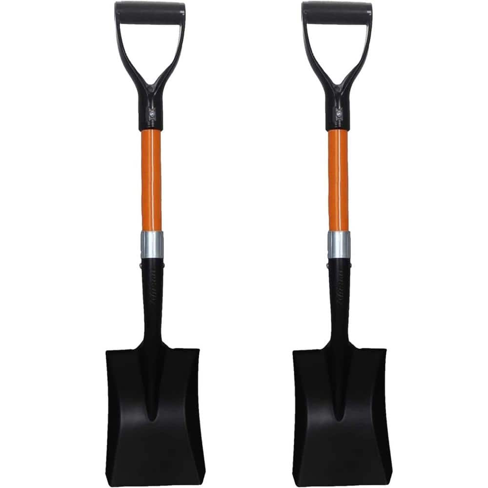 Ashman Online Short Handle Transfer Shovel 27 in. Sturdy Shovel with ...
