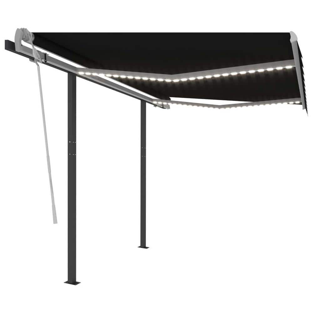 Have a question about 118.1 in. Manual Retractable Awning with Posts ...