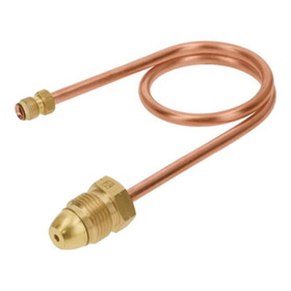 Dragon 15 in. Copper Flare Gas Pigtail 00520 - The Home Depot