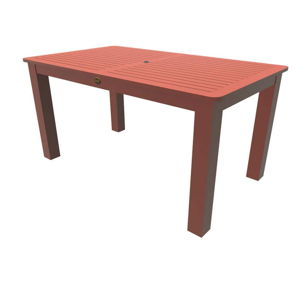 Highwood 42 in. x 72 in. RED Commercial Table Rectangular Counter ...