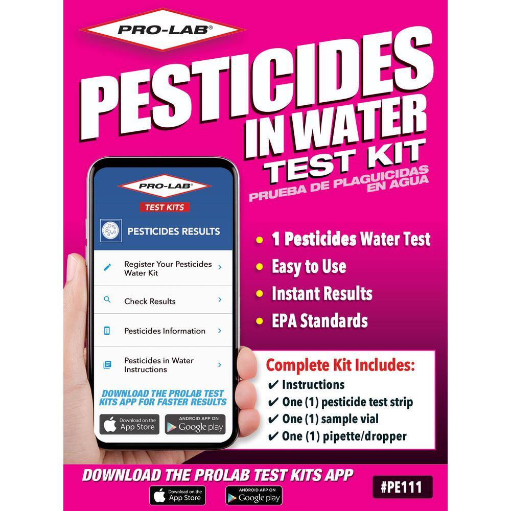 PRO-LAB Pesticides in Water Test Kit PE111