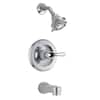 Delta Classic 1-Handle Tub and Shower Faucet Trim Kit in Chrome (Valve Not Included) T13420-PD ...
