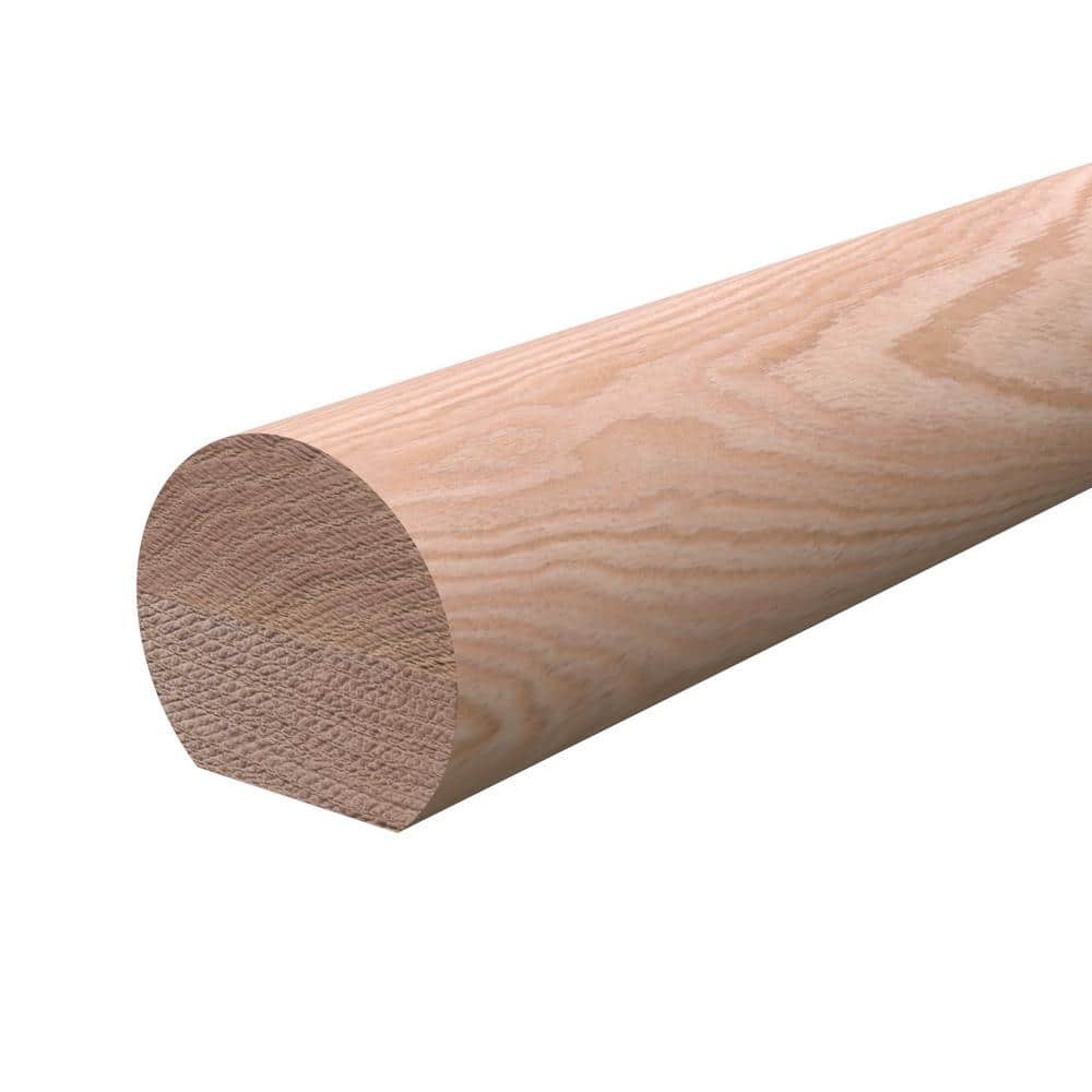 EVERMARK Stair Parts 6040 16 ft. Unfinished Red Oak Flat Bottom Sub ...