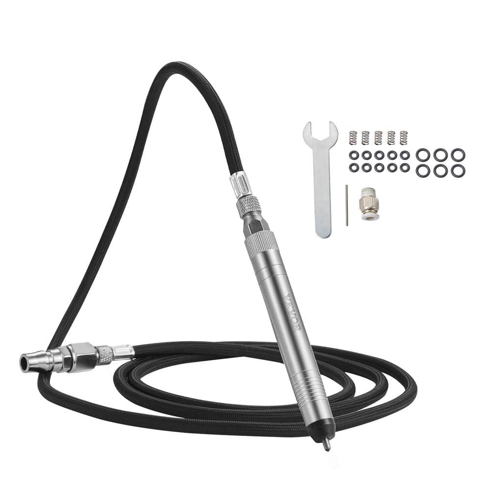 VEVOR Pneumatic Engraving Pen 13500 BPM Speed Adjustable 1/4 in. Pencil ...