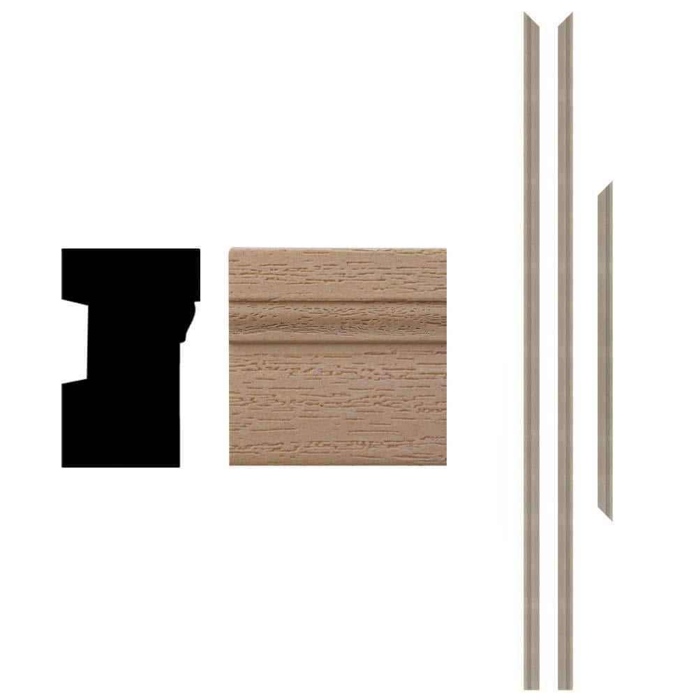 FrontLine 180 1-1/4 in. x 2 in. x 83-1/2 in. Primed Woodgrain Composite ...