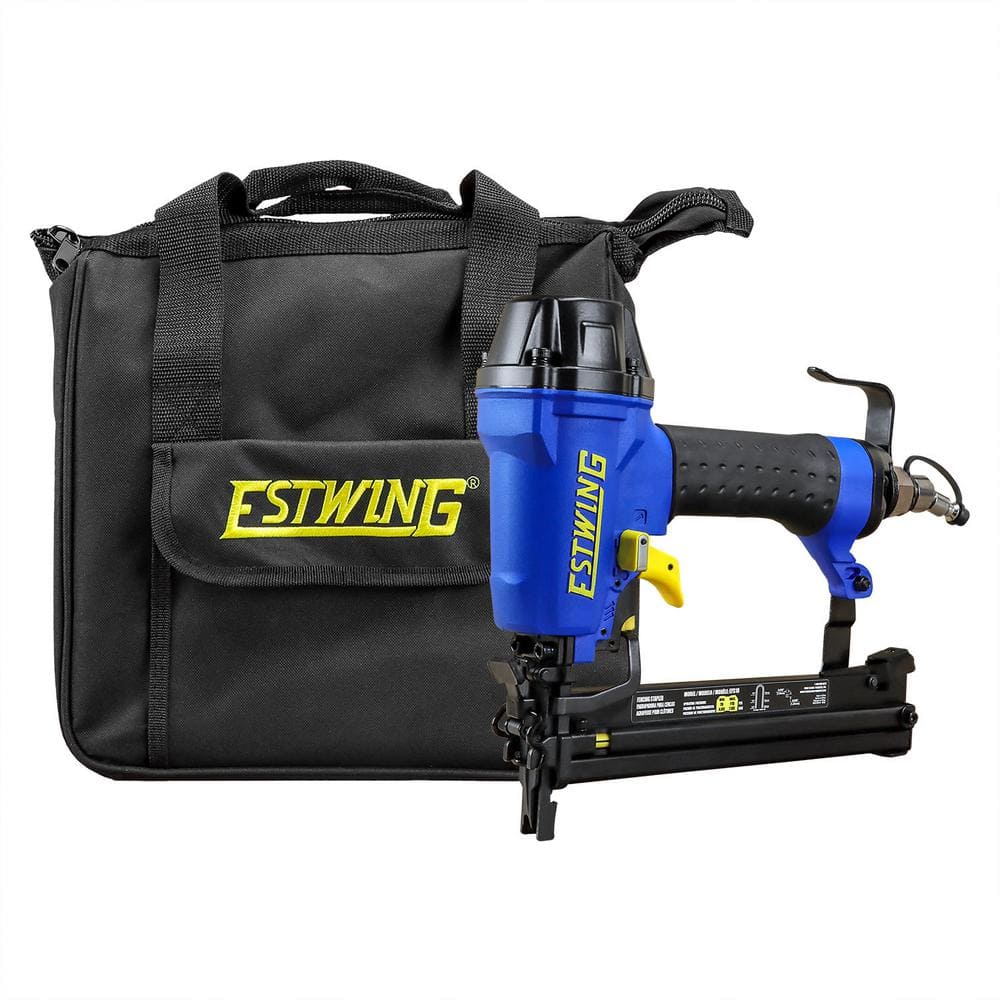 Estwing Pneumatic 18-Gauge 7/8 in. Fencing Stapler with Metal Belt Hook ...