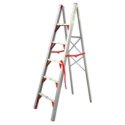6 ft. - Aluminum - Step Ladders - Ladders - The Home Depot
