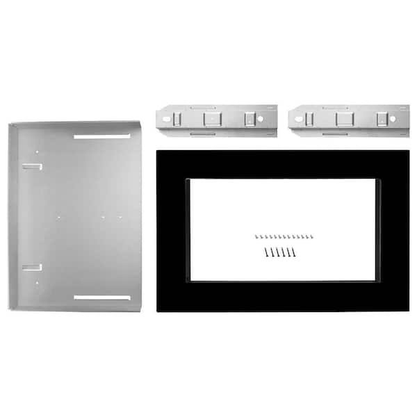 30 in. Microwave Trim Kit in Black MK2160AB - The Home Depot