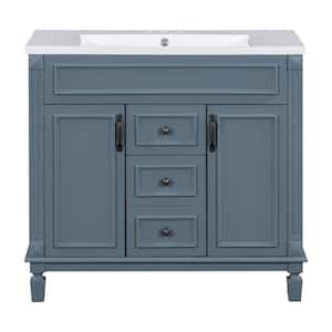 Staykiwi 36 in. W x 18 in. D x 34 in. H. Single Sink Freestanding ...
