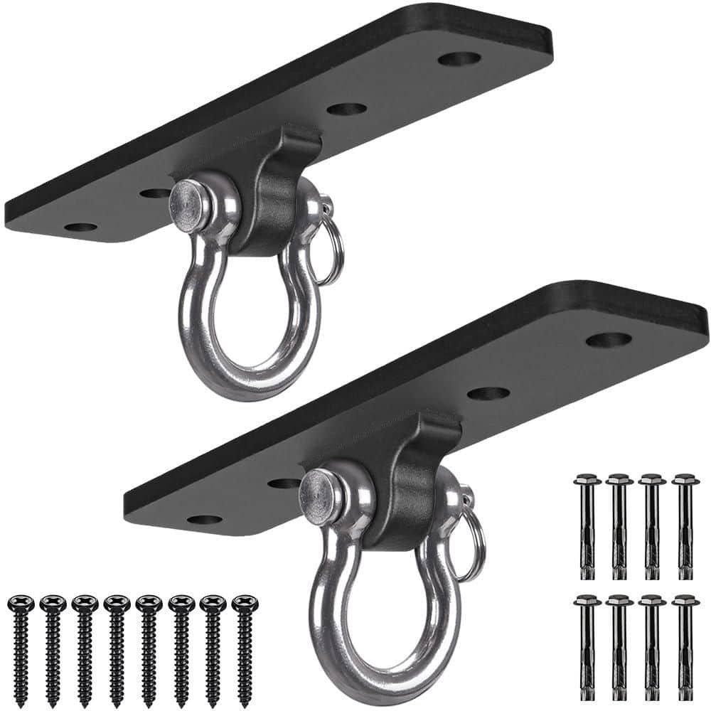 NVNOO 600 lb. Ceiling Mount Swing Hanger for Porch Swing Hammock Chair ...