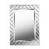 Kenroy Home Quill Mirror Rectangular Champagne Wall Mirror 60428 - The ...