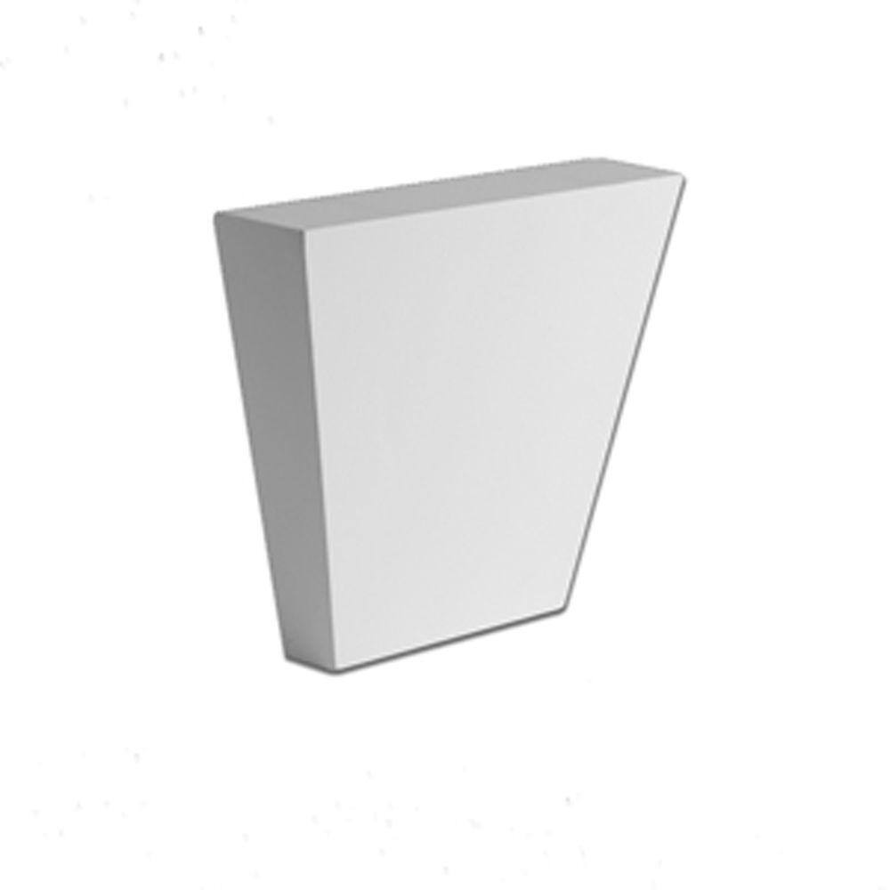 Fypon 4-9/16 in. x 6-7/16 in. x 2-3/16 in. Polyurethane Solid Keystone ...