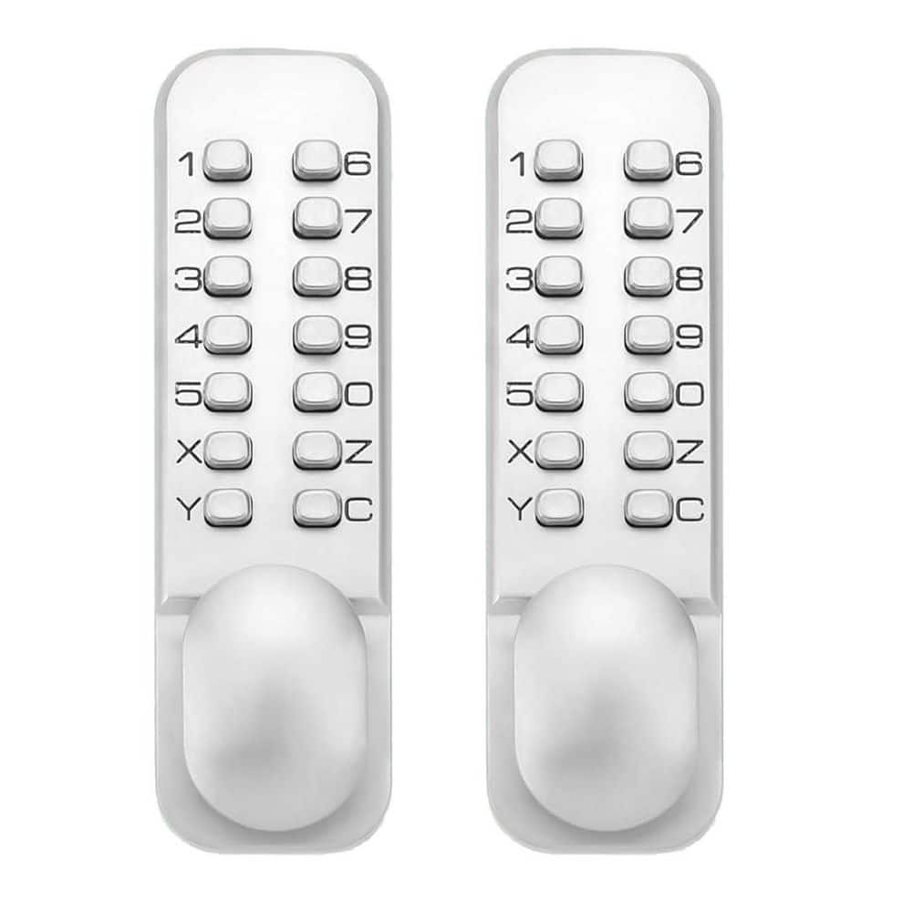 Mechanical Keyless Entry Door Lock Knob Double-Sided Keypad for Outdoor ...