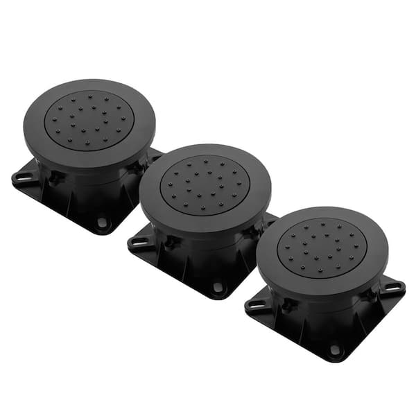 Utopia 4niture Louda 3-Piece Body Spray/Body Jet in Matte Black-Round ...