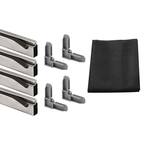 Prime-Line 7/16 in. x 3/4 in. x 36 in. x 36 in. Aluminum Bronze Screen ...