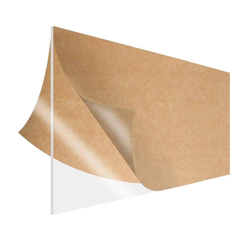 CALHOME 8 ft. x 4 ft. x 1/8 in. Clear Scratch and Rust Resistant ...