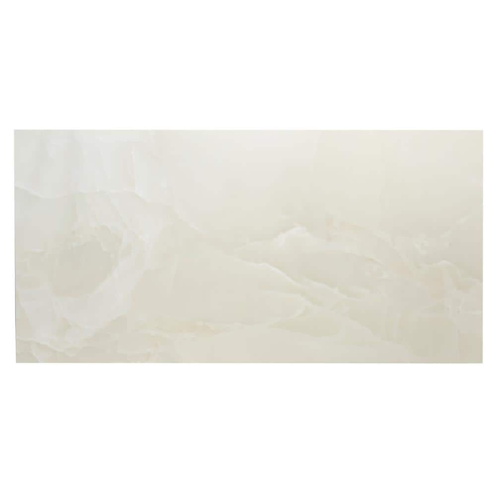 Apollo Tile Splendor White 4 in. x 5 in.Lappato Porcelain Rectangular ...