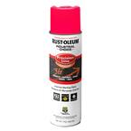 Rust-Oleum Industrial Choice 17 oz. M1600 Fluorescent Pink Inverted ...
