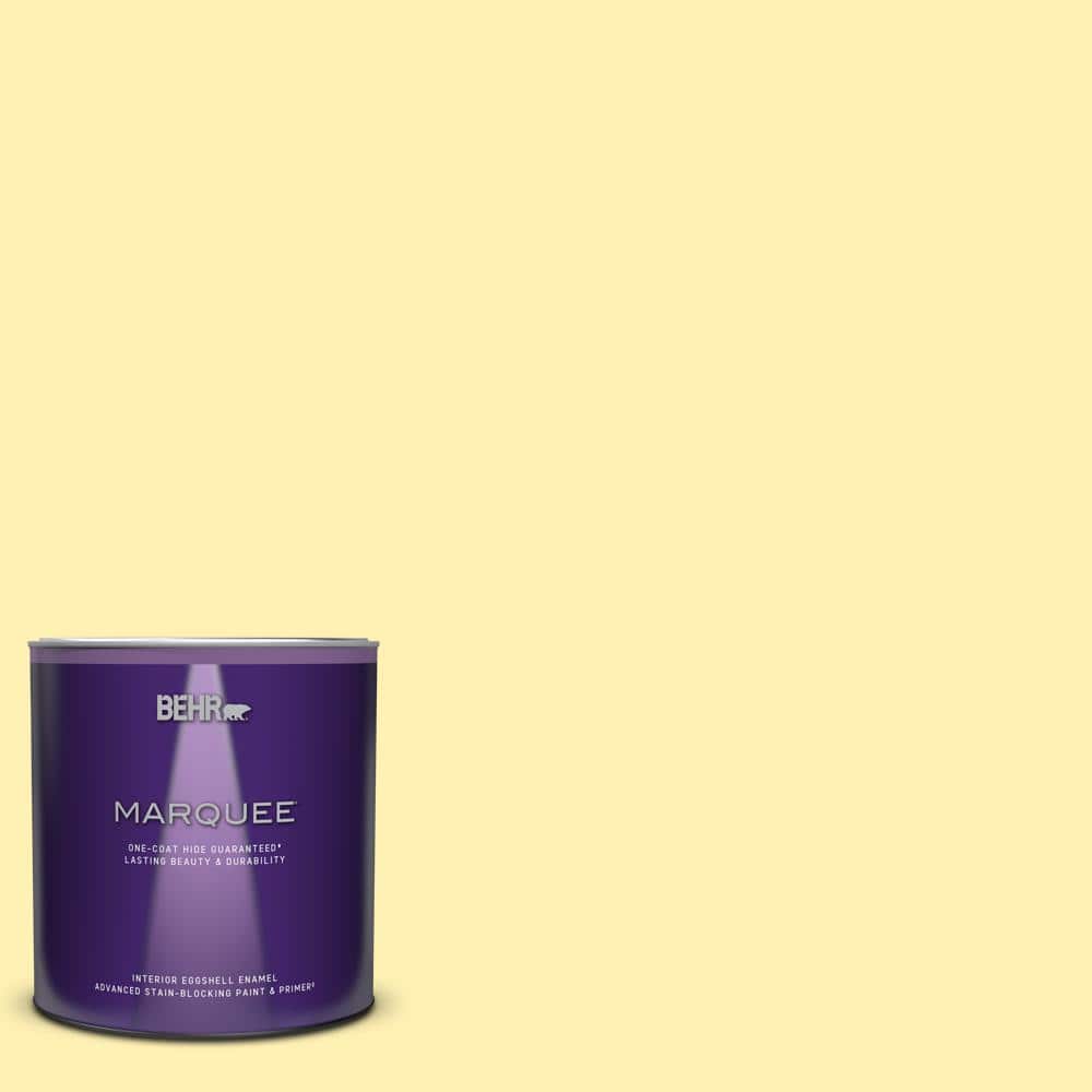 BEHR MARQUEE 1 qt. #P310-3 Firefly Eggshell Enamel Interior Paint ...