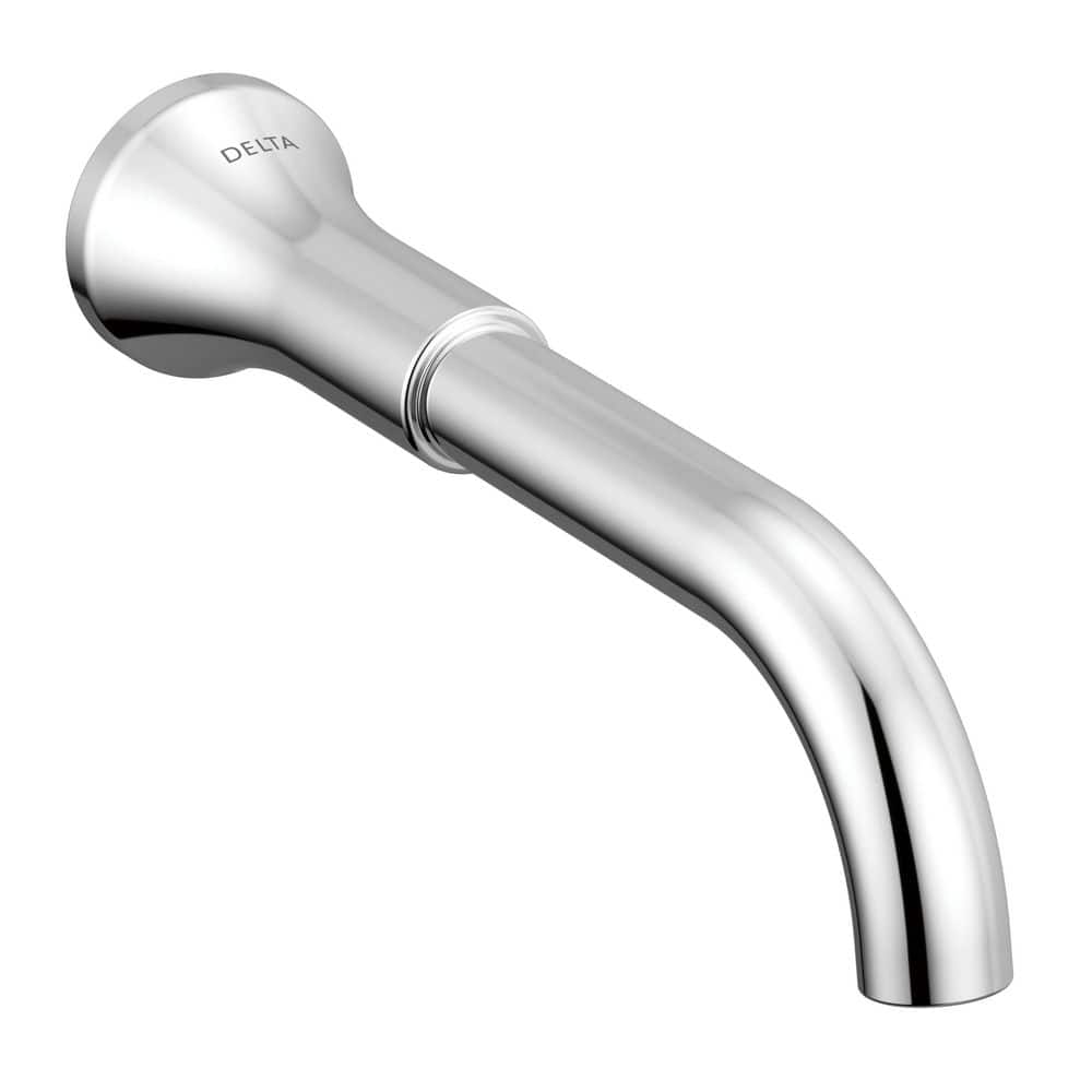 Delta Trinsic 2-Handle Wall Mount Bathroom Sink Faucet in Chrome (Valve ...