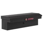 Weather Guard 56 in. Gloss Black Aluminum Lo- Side Truck Tool Box 174-5 ...