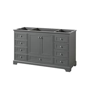 Noble House Halston 48 in. W x 22 in. D Bath Vanity Cabinet Only in ...