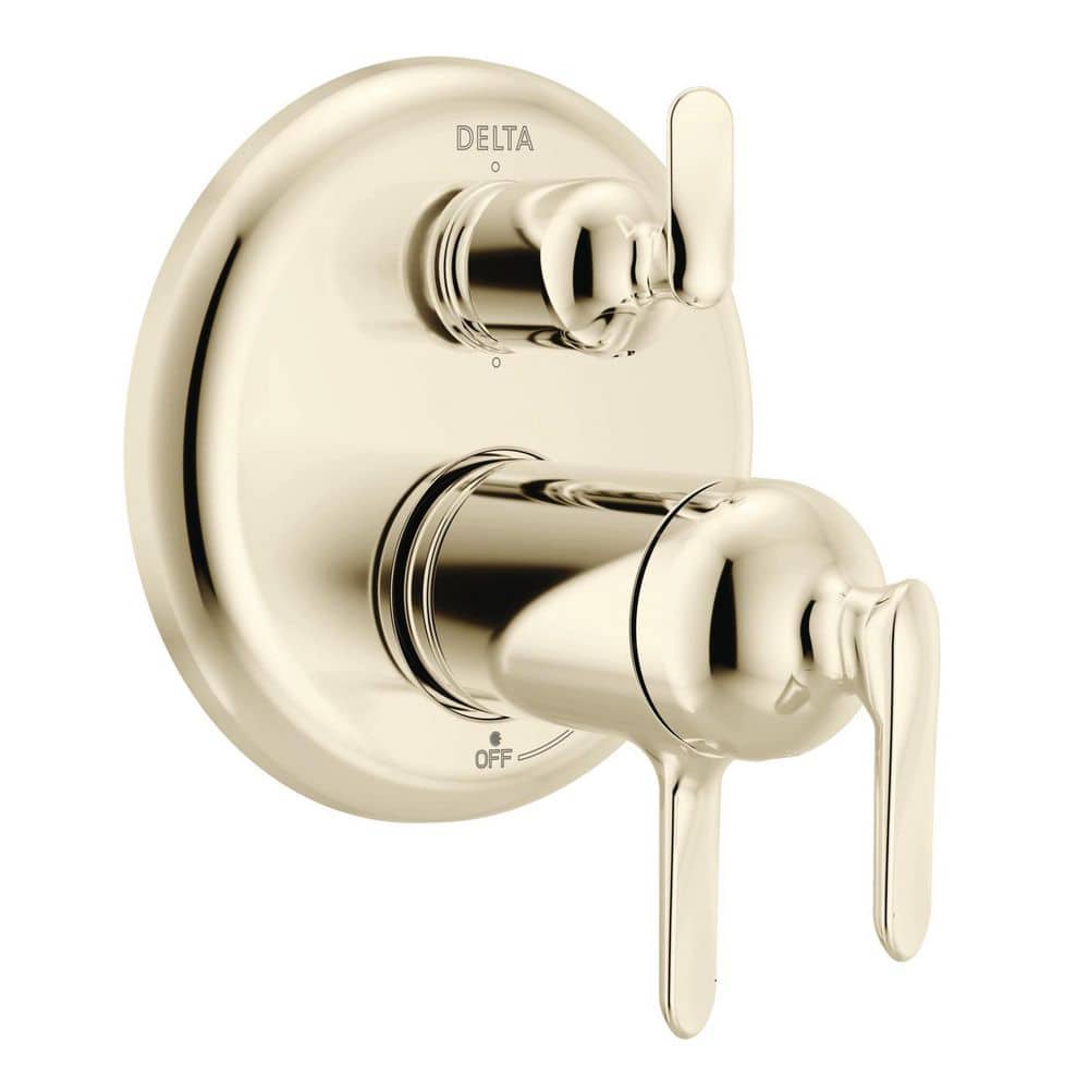 Delta Bonacci 6-Setting Integrated Diverter 3-Handle Valve Trim Kit in ...