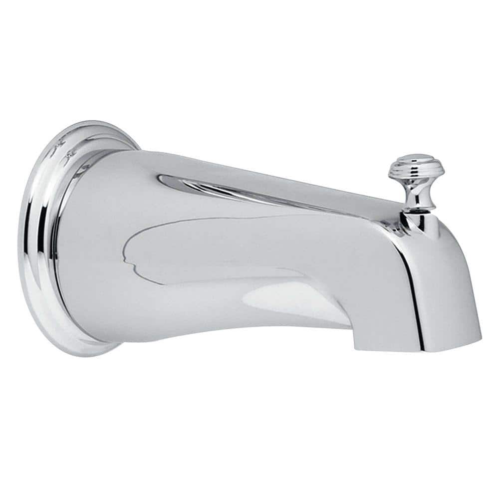 MOEN Monticello Diverter Tub Spout with Slip Fit Connection in Chrome ... MOEN Monticello Diverter Tub Spout with Slip Fit Connection in Chrome ...
